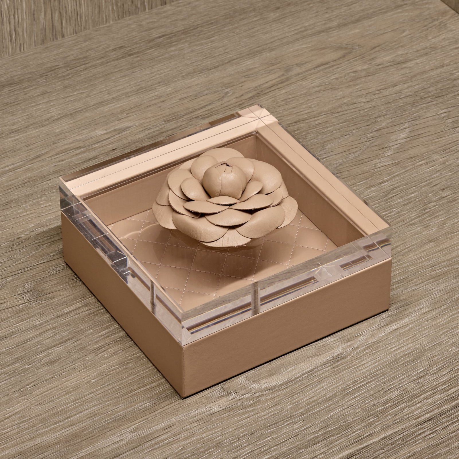 Blush Pink Diamond Square Box