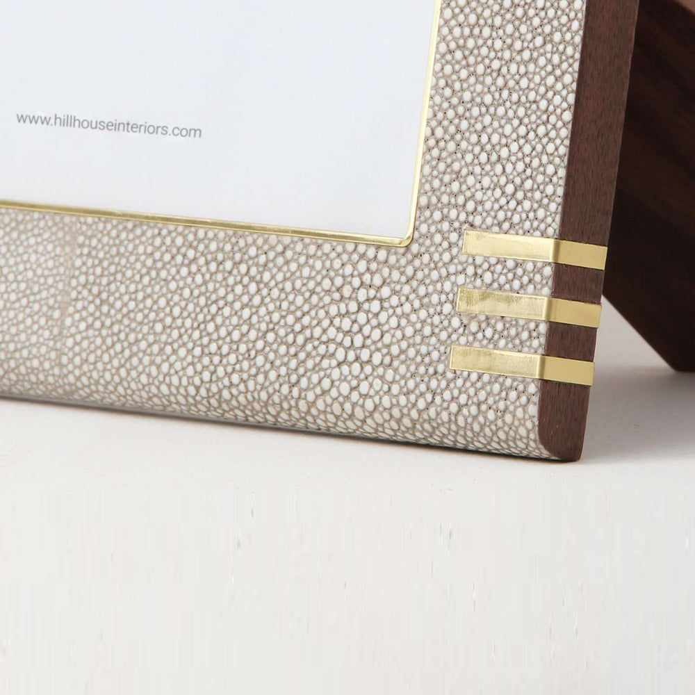 Hill House Interiors | Shagreen Brass Frame
